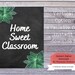 Home Sweet Classroom Class Poster Classroom Signs Classroom - Etsy