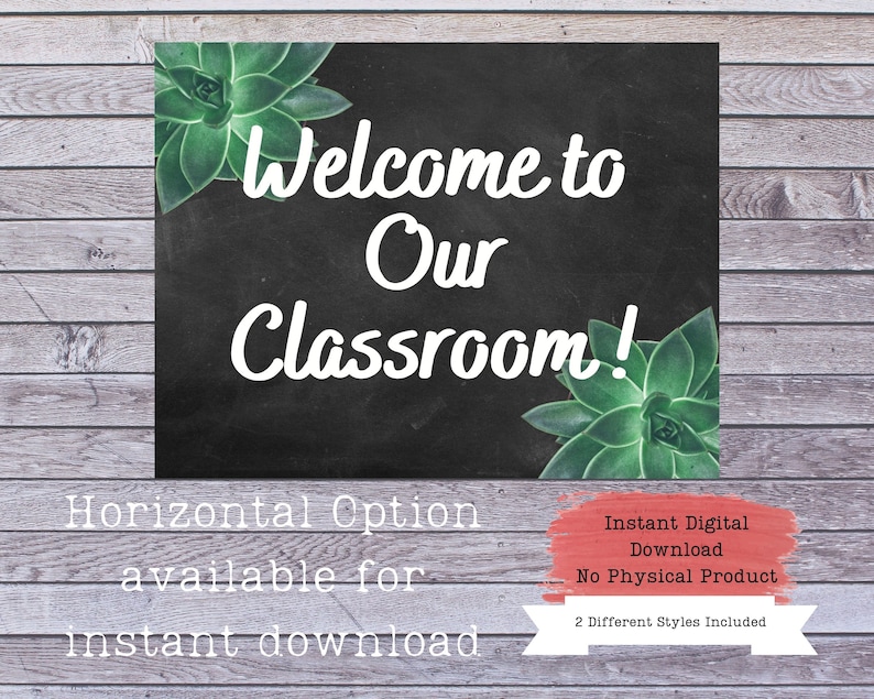 Welcome to Our Class Class Poster Classroom Signs Classroom | Etsy