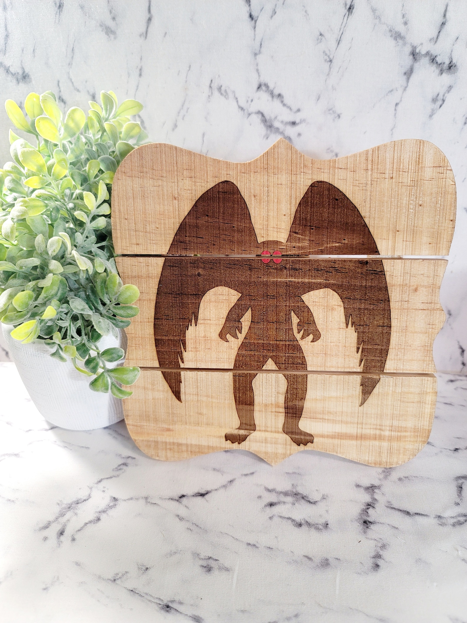 Mothman Sign Mothman Art Mothman Believes in You Mothman - Etsy