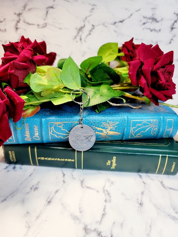 Airplane Keychain Paper Airplane Gifts Airplane Key Chain | Etsy