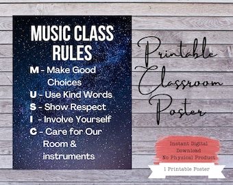 Music Poster Pack, Music Classroom, Music Room Decor, Music Room Art ...