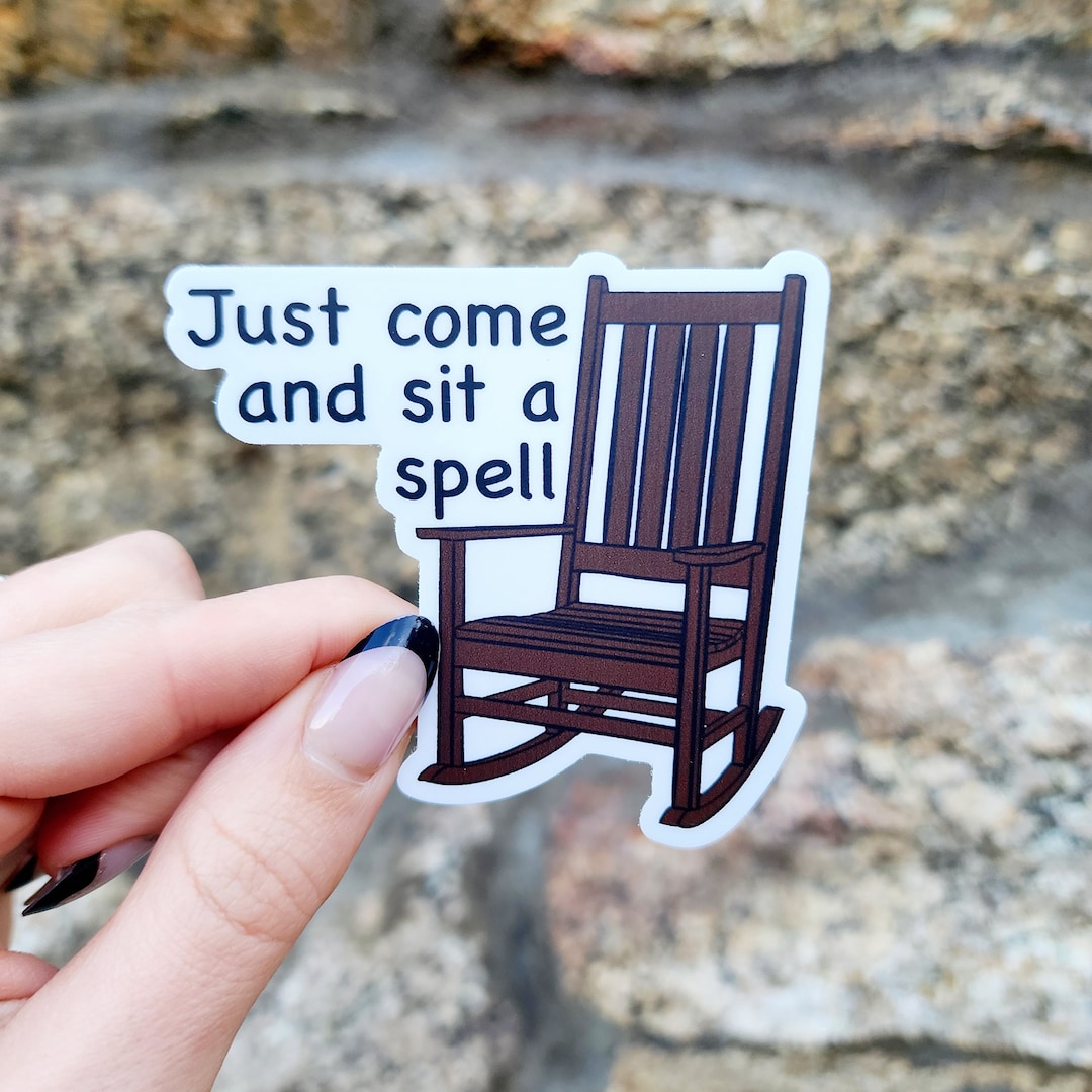 Rocking Chair Folk Saying, Appalachian Saying, Appalachian Folk Art ...