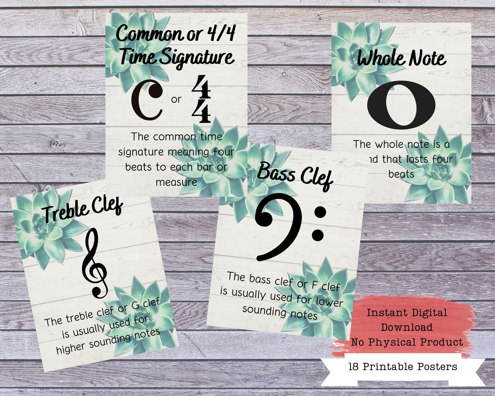 Music Poster Pack Music Classroom Music Room Art Music Room | Etsy