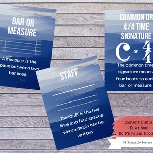 Music Poster Pack, Music Classroom, Music Room Decor, Music Room Art ...