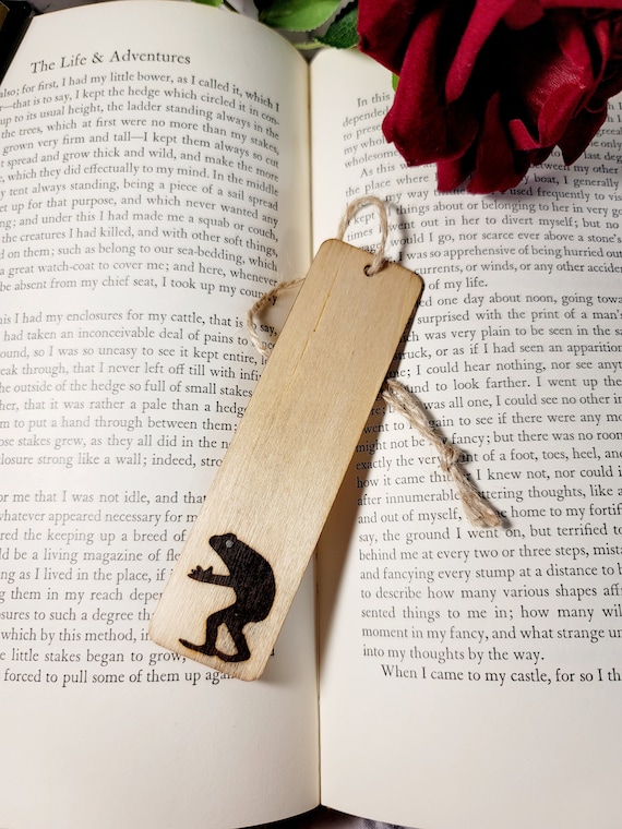 Loveland Frogman Engraved Bookmark Book Lover Gift Cryptid | Etsy