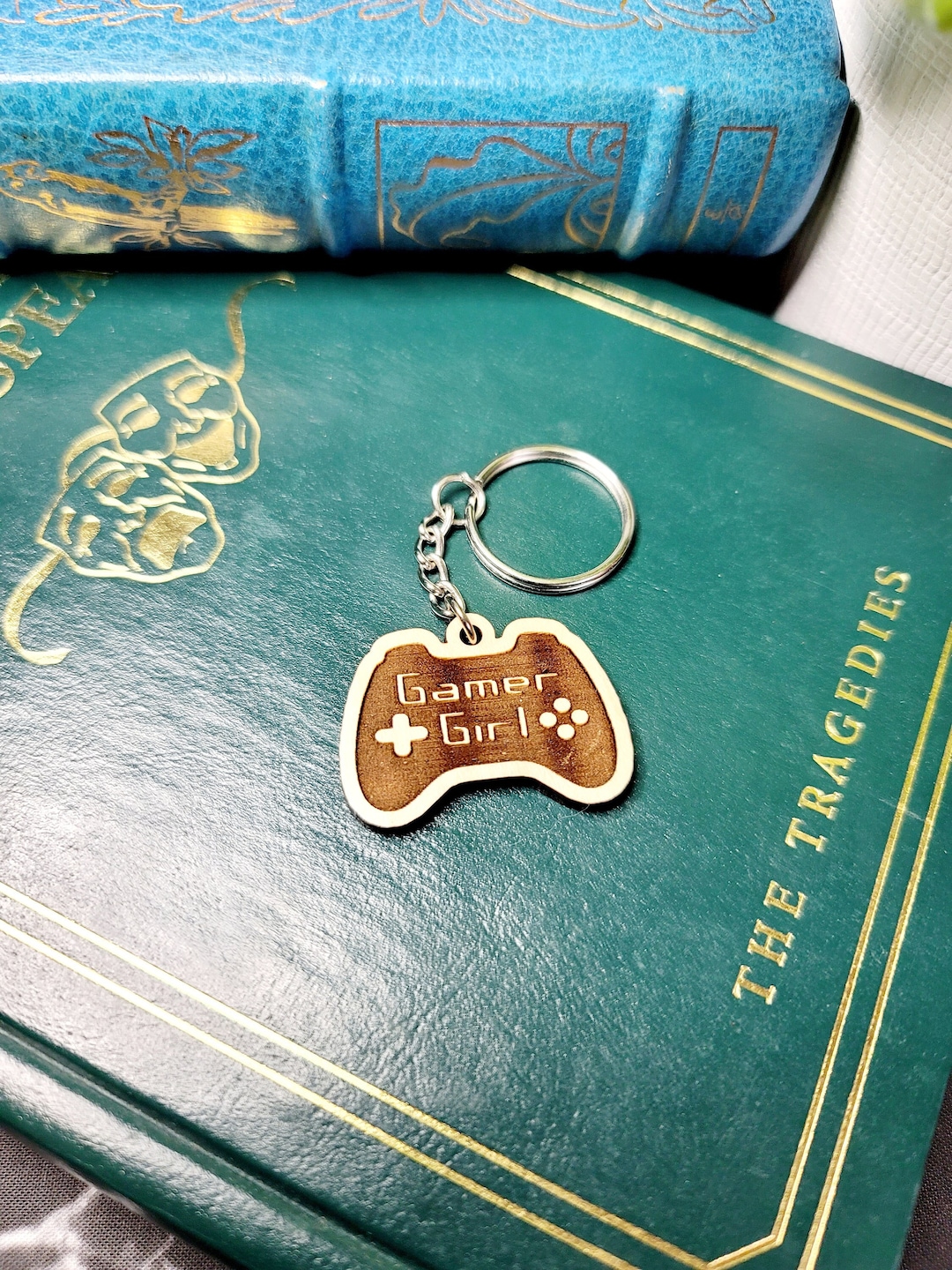 Gamer Girl Keychain, Gamer Girl Gifts, Gamer Girl Aesthetic, Gamer Girl ...