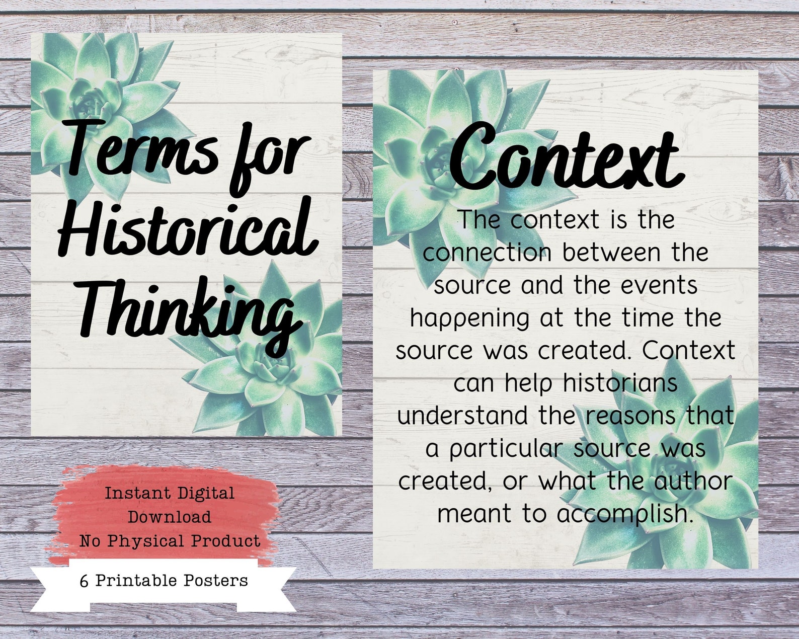 History Vocabulary Terms History Poster Social Studies | Etsy