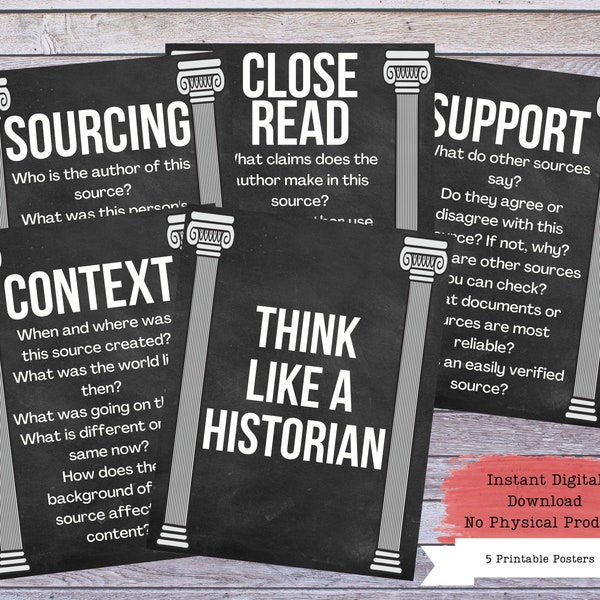 History Classroom - Etsy