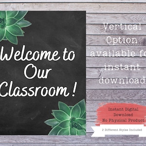 Welcome to Our Class, Class Poster, Classroom Signs, Classroom Posters ...