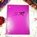 Paper Airplane Decal Suitcase Sticker Suitcase Decal Travel - Etsy