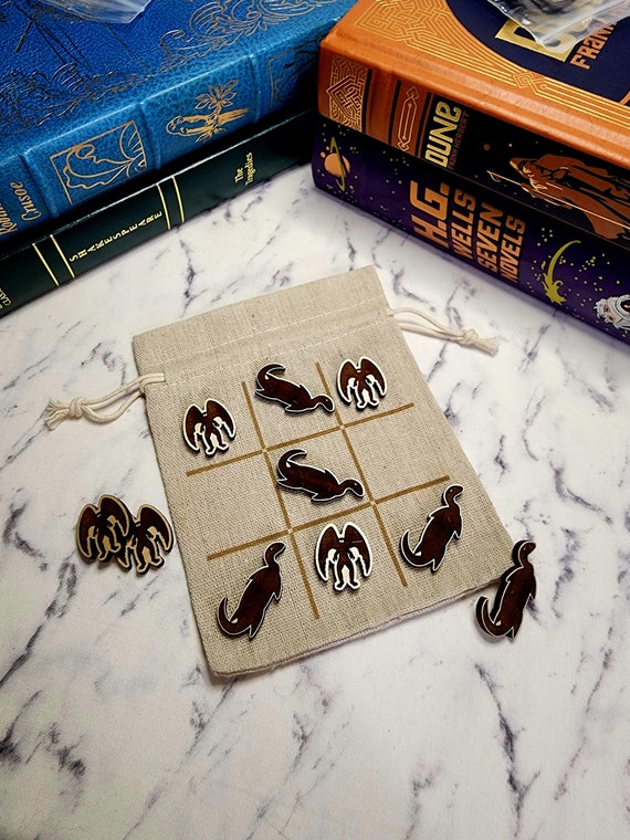 Tic Tac Toe Set Tic-tac-toe Game Travel Tic Tac Toe Travel - Etsy