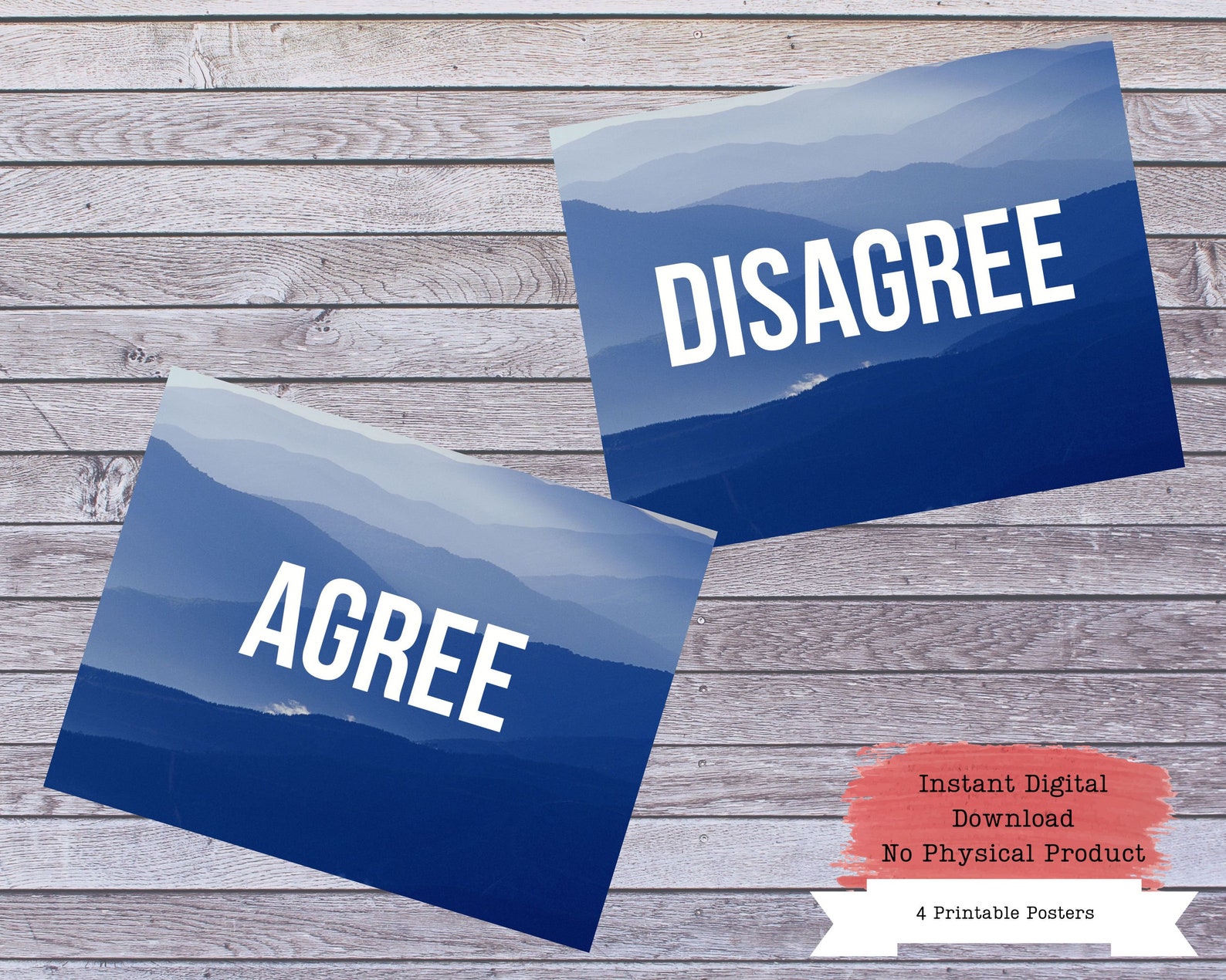 Four Corners Activity Posters, 4 Corners Activity, Classroom Discussion ...