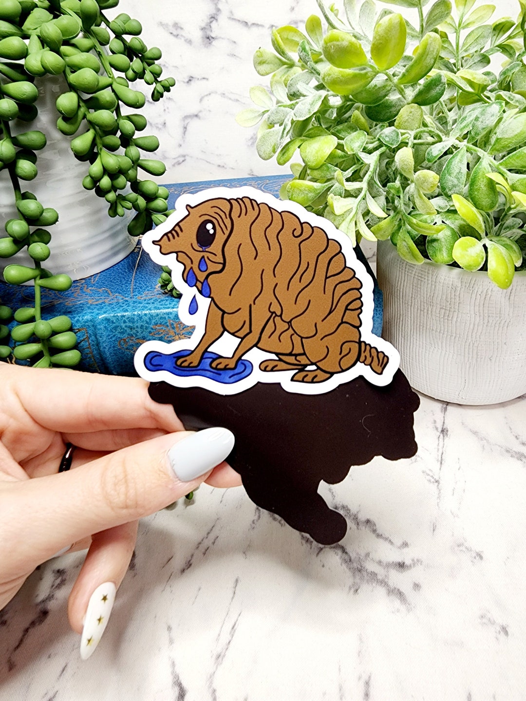 Squonk Cryptid Magnet, Cryptid Art, Cryptid Club, Cryptid Decor ...