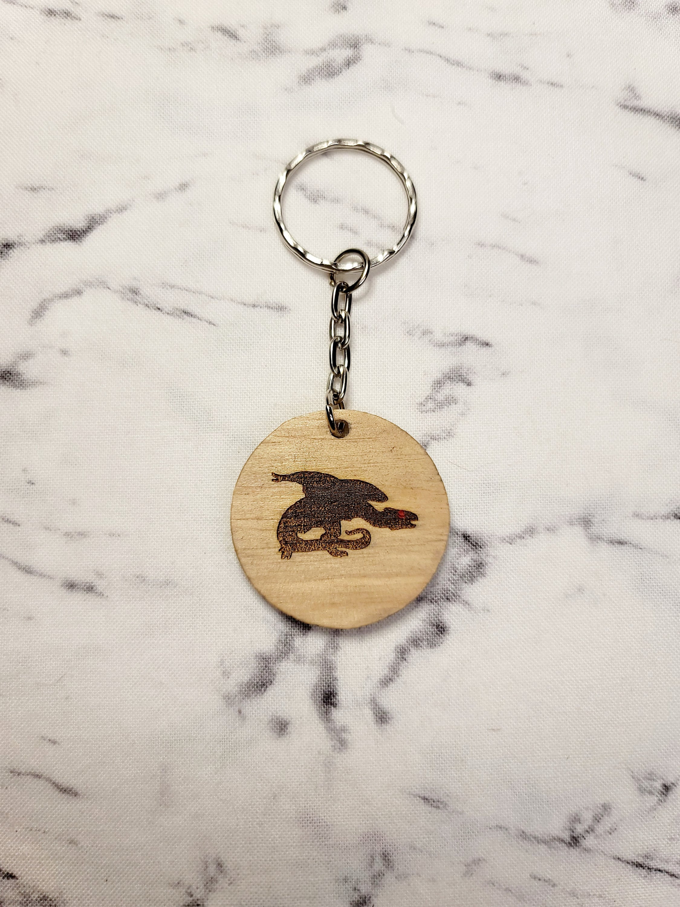 Snallygaster Cryptid Keychain Cryptid Art Cryptid Core - Etsy Australia