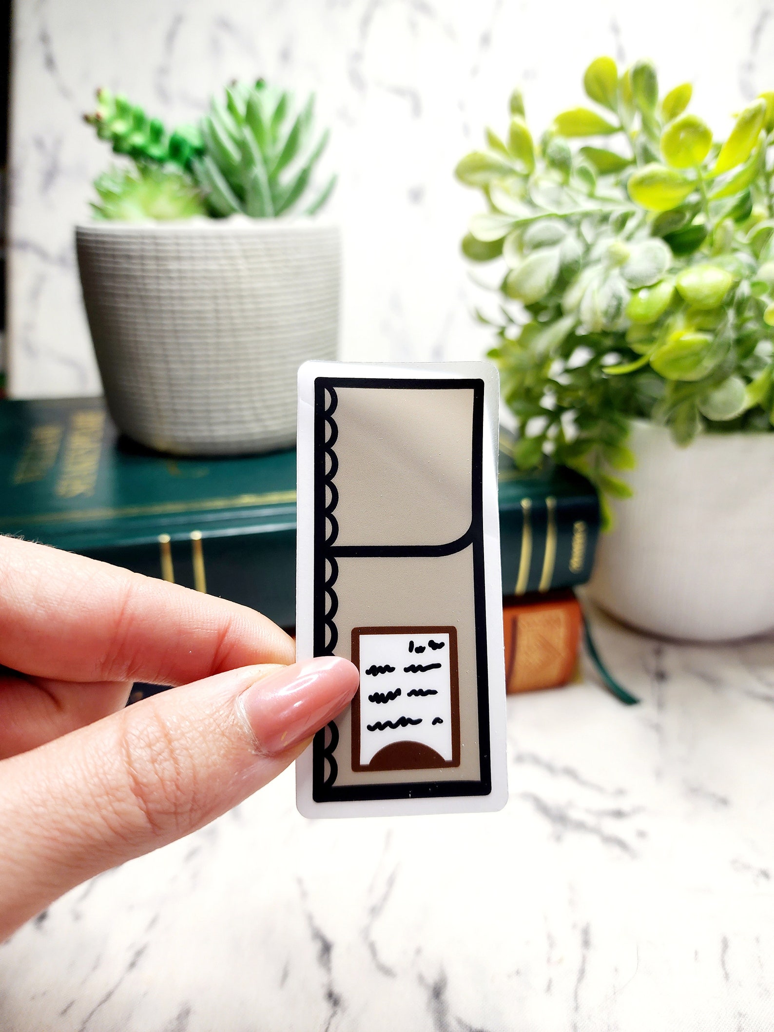 Archival Flip Top Box Clear Sticker, Archival Storage, Archivist ...