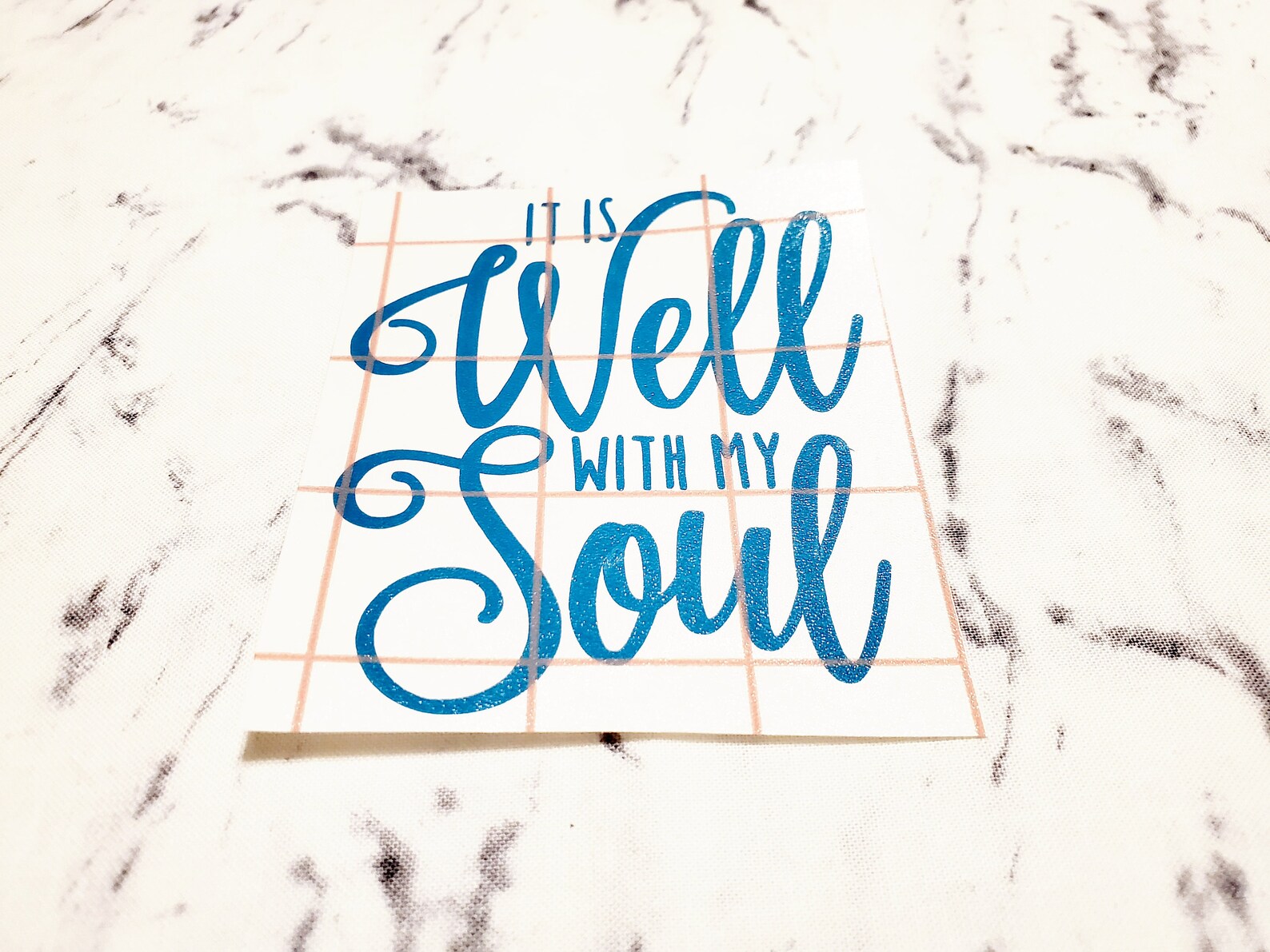 It is Well Sticker, Hymn Art, Hymn Gifts, Christian Car Decal ...