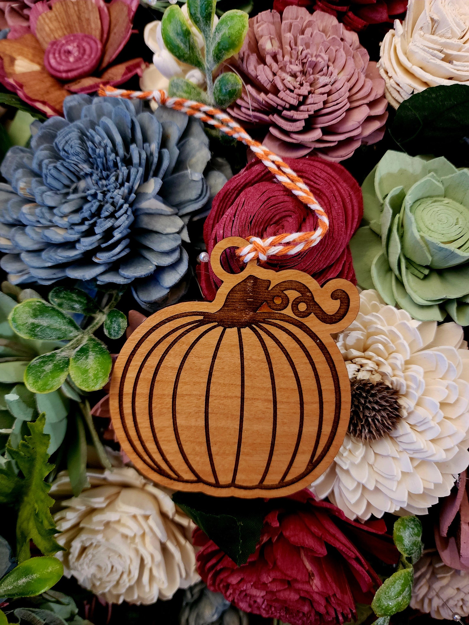 Pumpkin Ornament Halloween Ornaments Pumpkin Accessories - Etsy