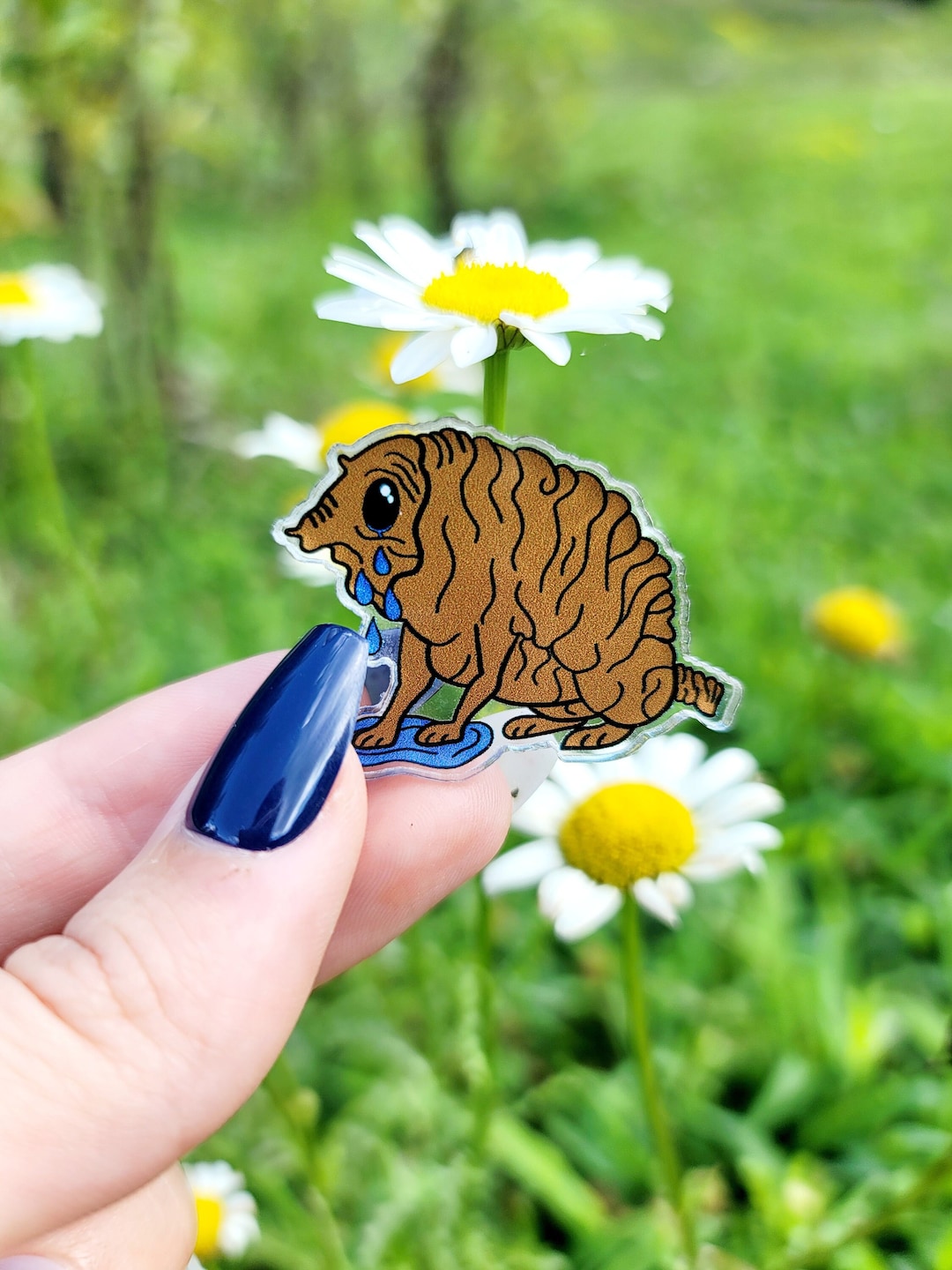 Squonk Pin, Cryptid Pin, Cryptid Pin Set, Acrylic Pin, Cryptid Core ...