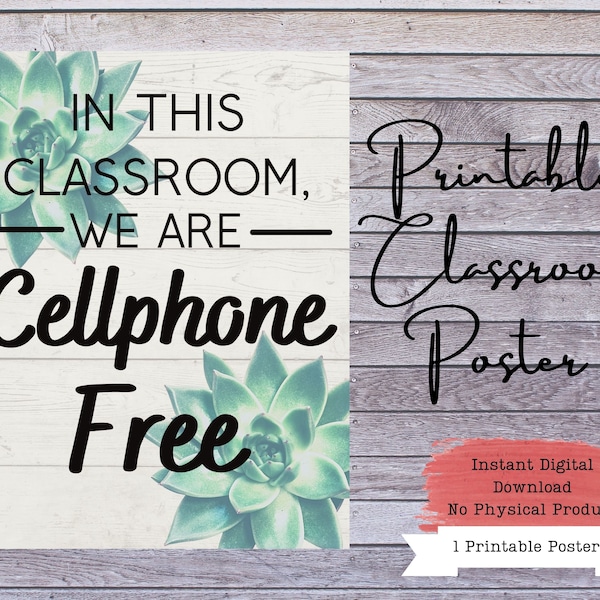 Classroom Poster - Etsy