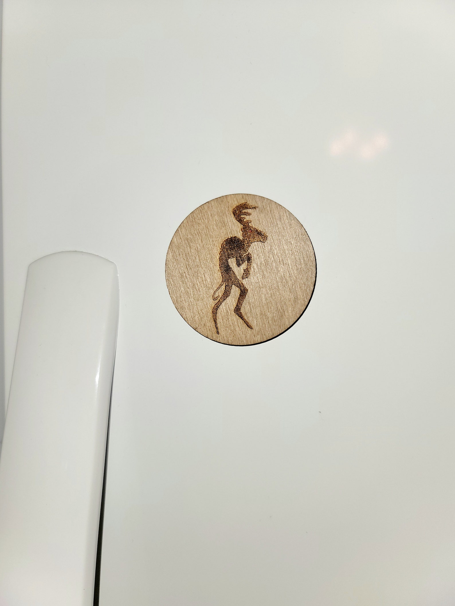 Wendigo Weird Magnet Wendigo Art Cryptid Gift Cryptid - Etsy