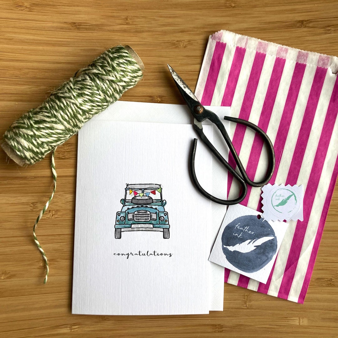 Congratulations Jeep Card (A6) - Etsy