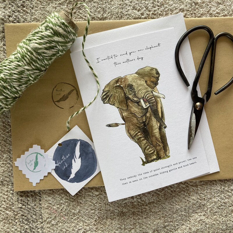 Elephant Cards - Etsy