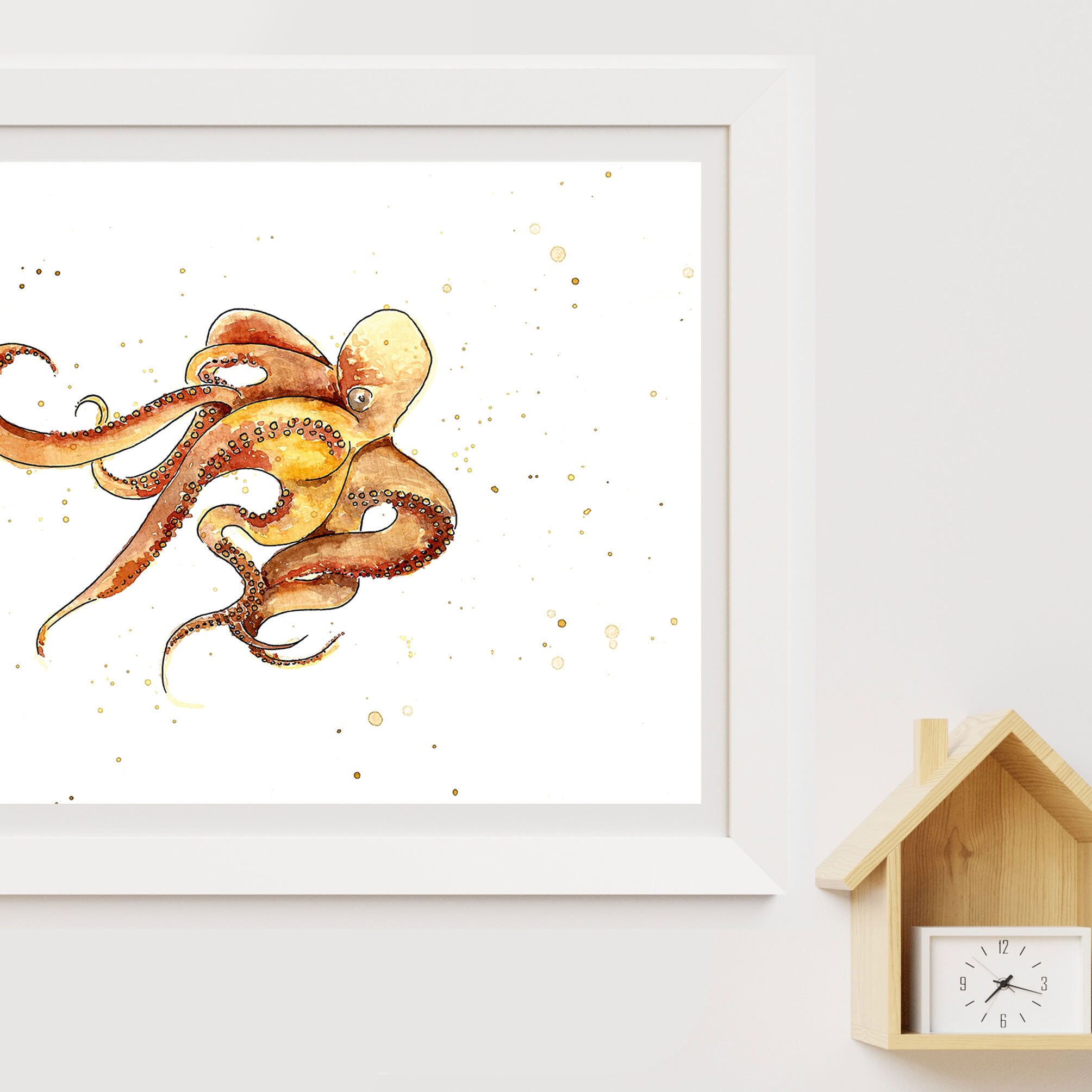 Octopus print — feather.ink