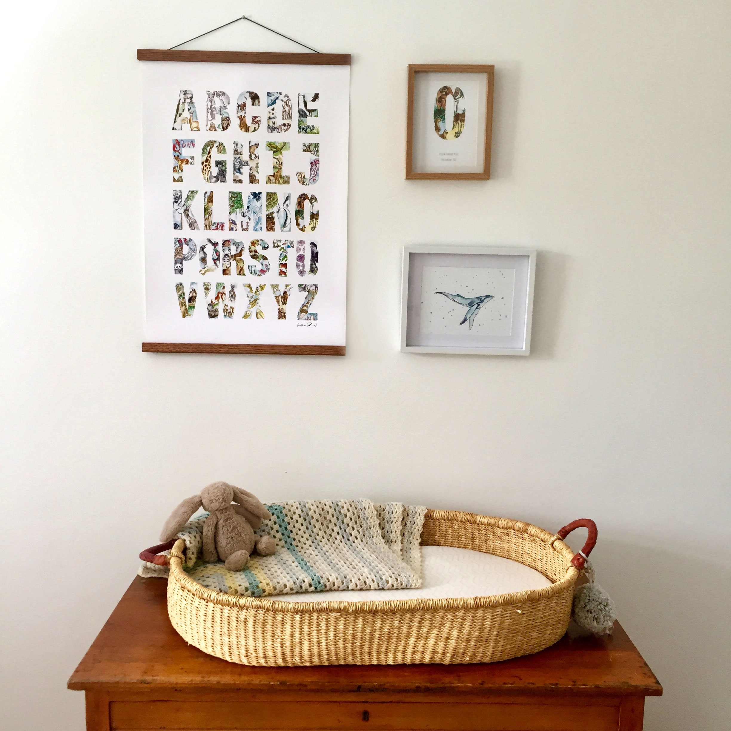 A-Z Animal Alphabet Poster - Etsy UK