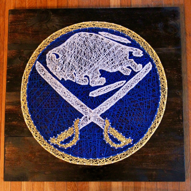 String Art Buffalo - Etsy