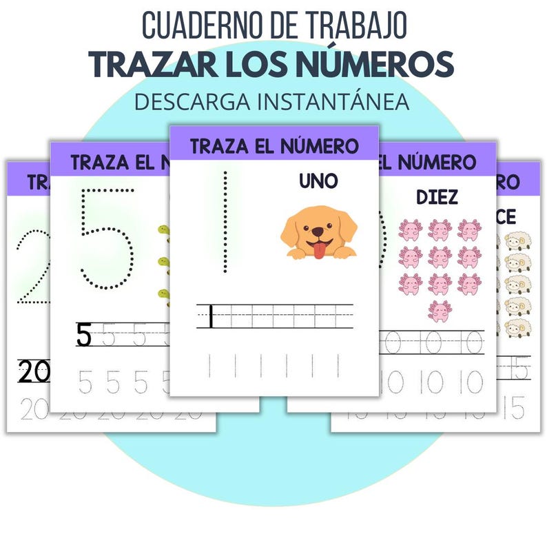 Learn Numbers the Fun Way | Printable Numbers Worksheet | Printable ...