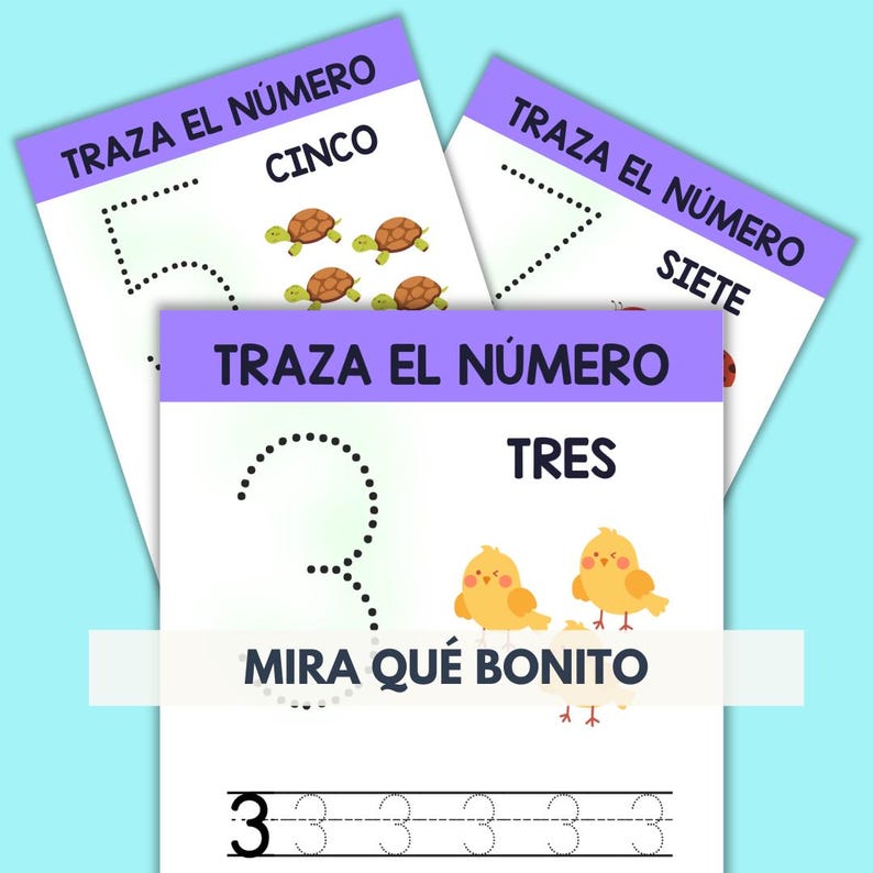 Learn Numbers the Fun Way | Printable Numbers Worksheet | Printable ...