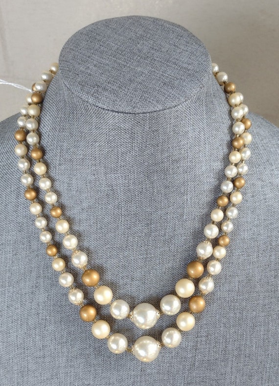 vintage pearl two strand - Gem