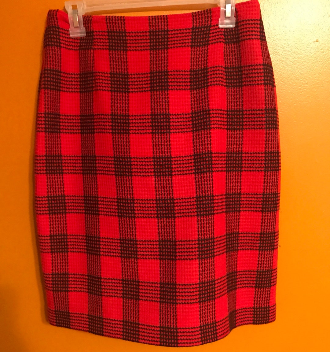 High Waist "clueless" Checkered Skirt - Etsy