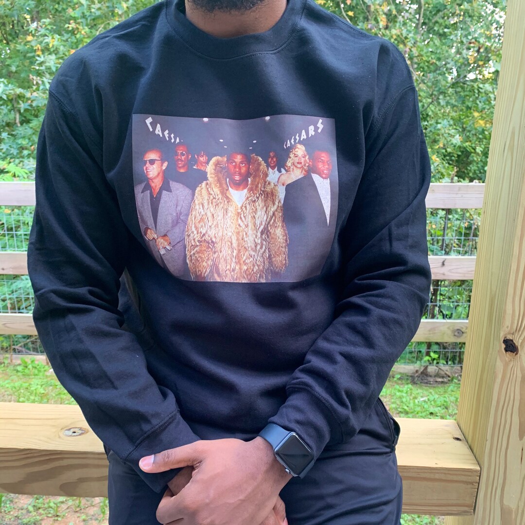 Magic Johnson Caesar Palace Celebrity Crew Sweatshirt - Etsy