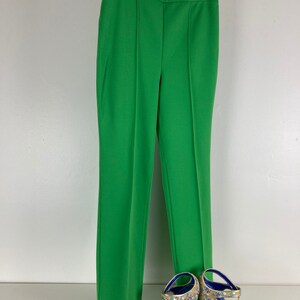 Irish Spring Green Mossy Vintage Polyester Pants - Etsy