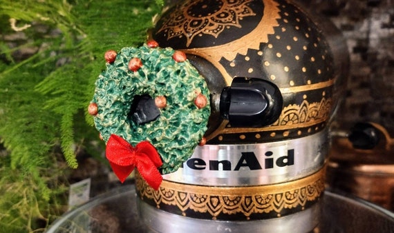 Kitchenaid Mixer Attachment Hub Cap Christmas Wreath - Etsy