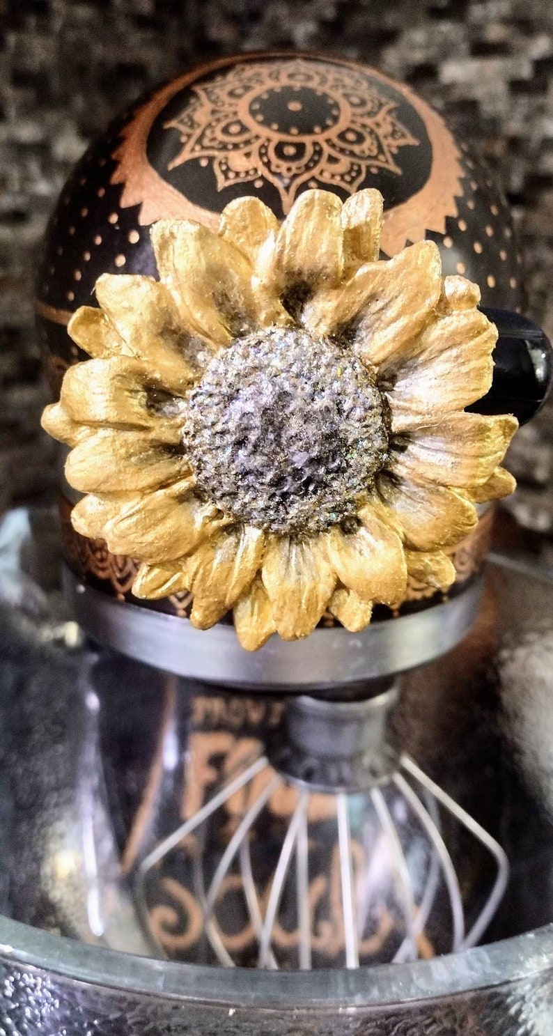 Kitchenaid Mixer Attachment Hub Cap Flower - Etsy