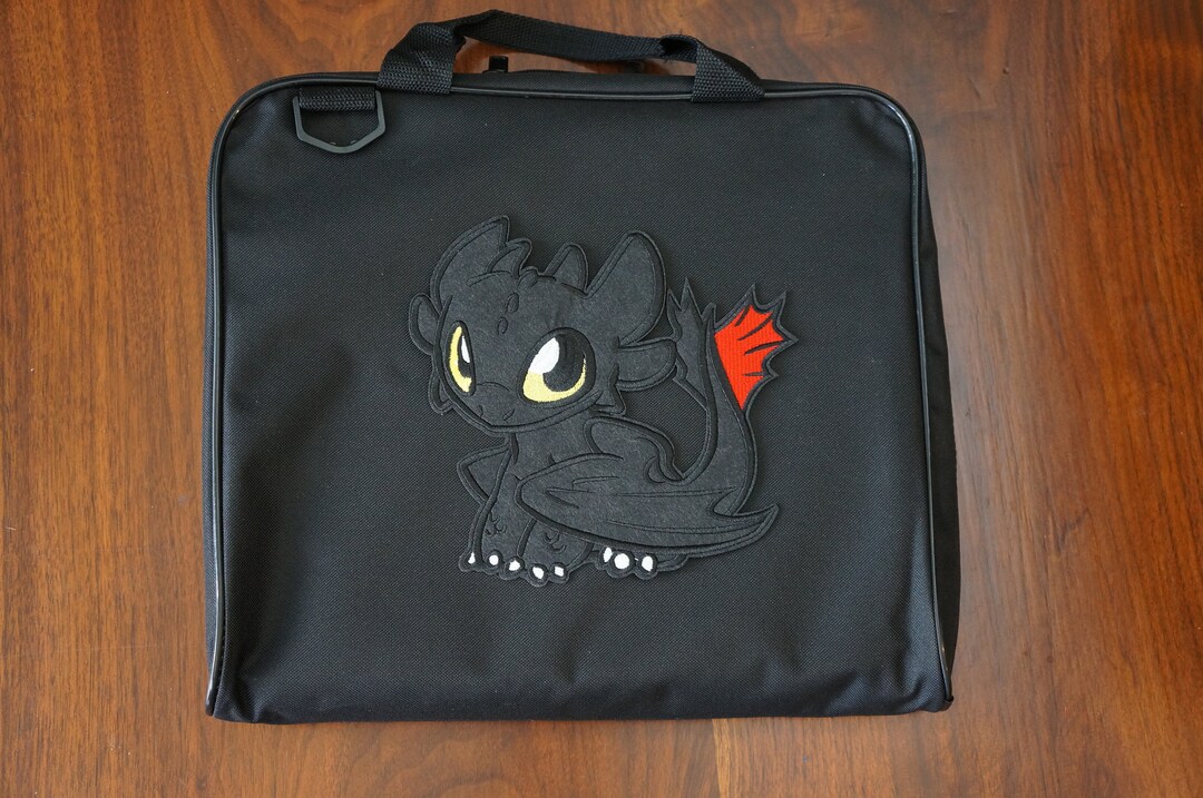 Toothless How to Train Your Dragon Inspired Large Trading Pin Bag - Etsy