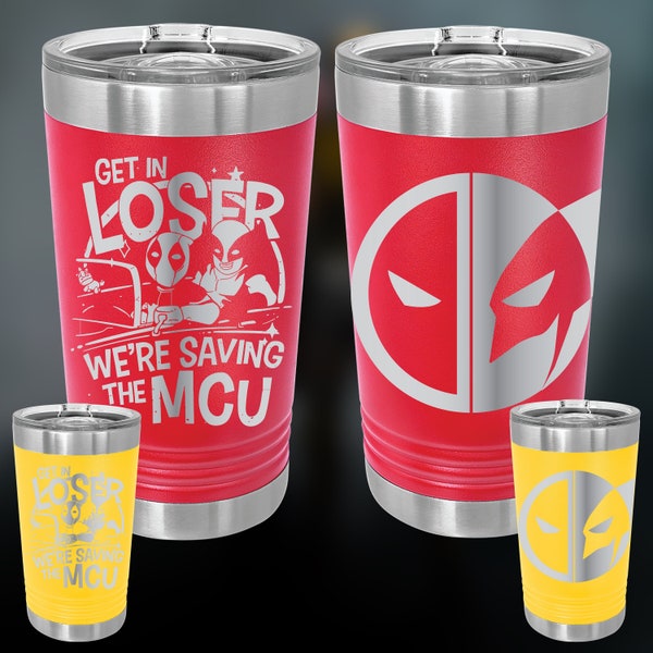 Deadpool Tumbler - Etsy