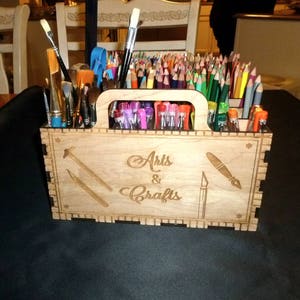 Craft Storage Box Sewing Box Knitting Box Craft Container | Etsy