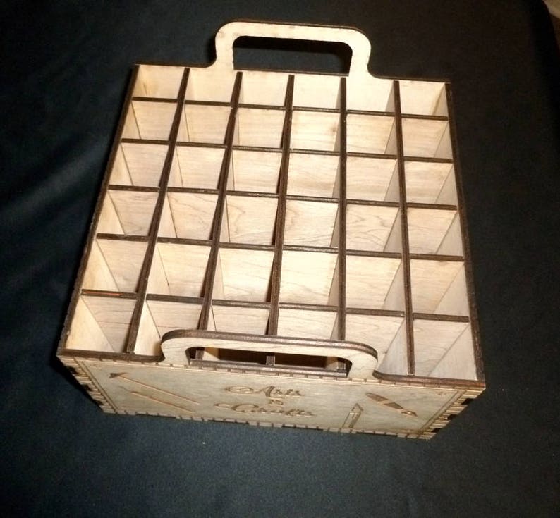 Craft Storage Box Sewing Box Knitting Box Craft Container | Etsy