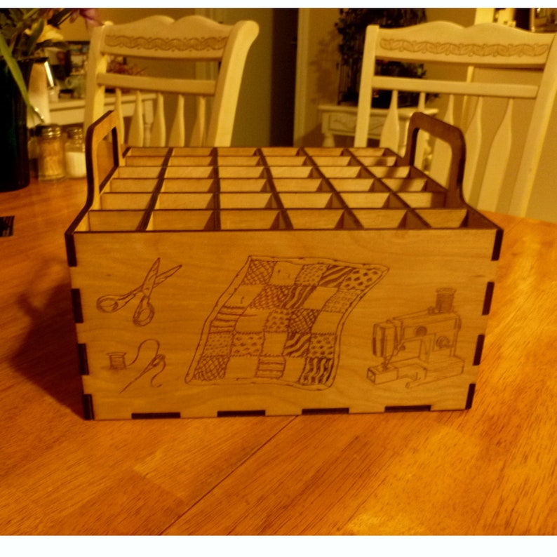 Craft Storage Box Sewing Box Knitting Box Craft Container | Etsy