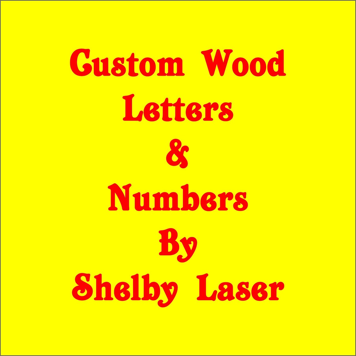 1 2 3 4 5 6 7 8 9 10 Inch Wood Numbers Large Wood Numbers - Etsy