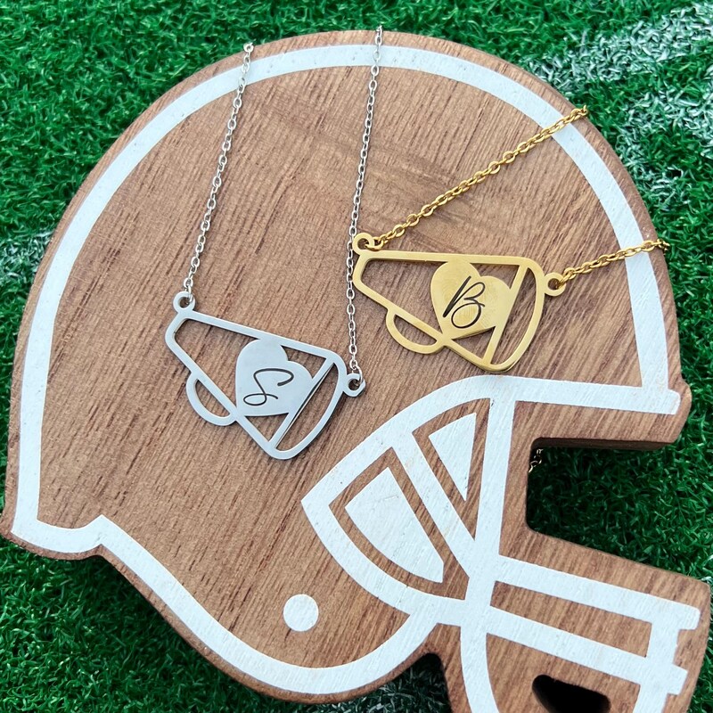 Cheerleader Necklace - Etsy