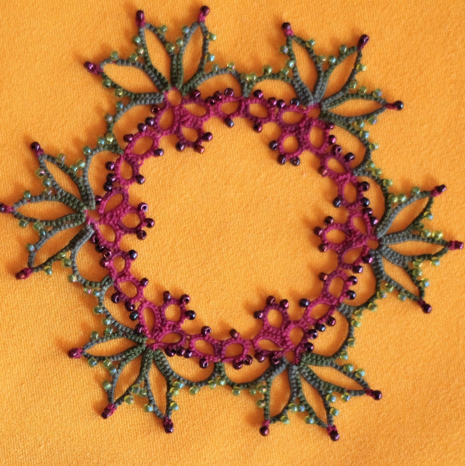 Dancing Angels Pattern PDF, Grape Harvest, Tatted Snowflake, Snowflake ...