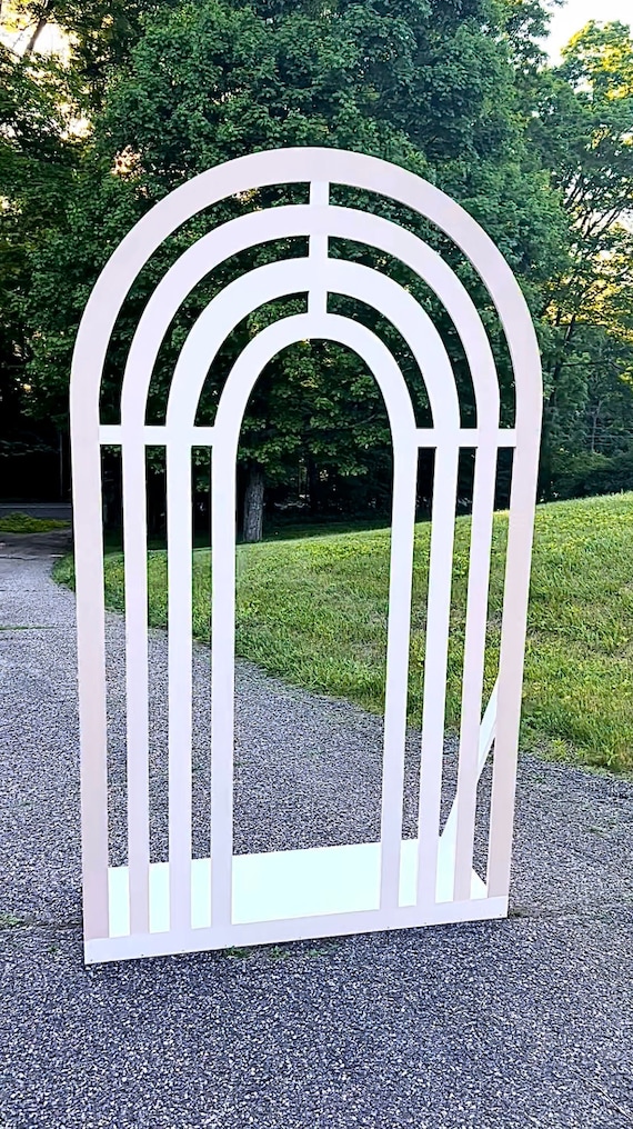 Rainbow Arch Prop SVG Template Birthday Party Event Wall - Etsy