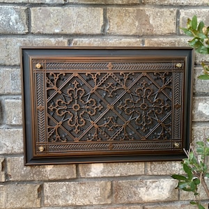 Decorative Foundation Vent Cover and Crawl Space Vent Cover - Etsy