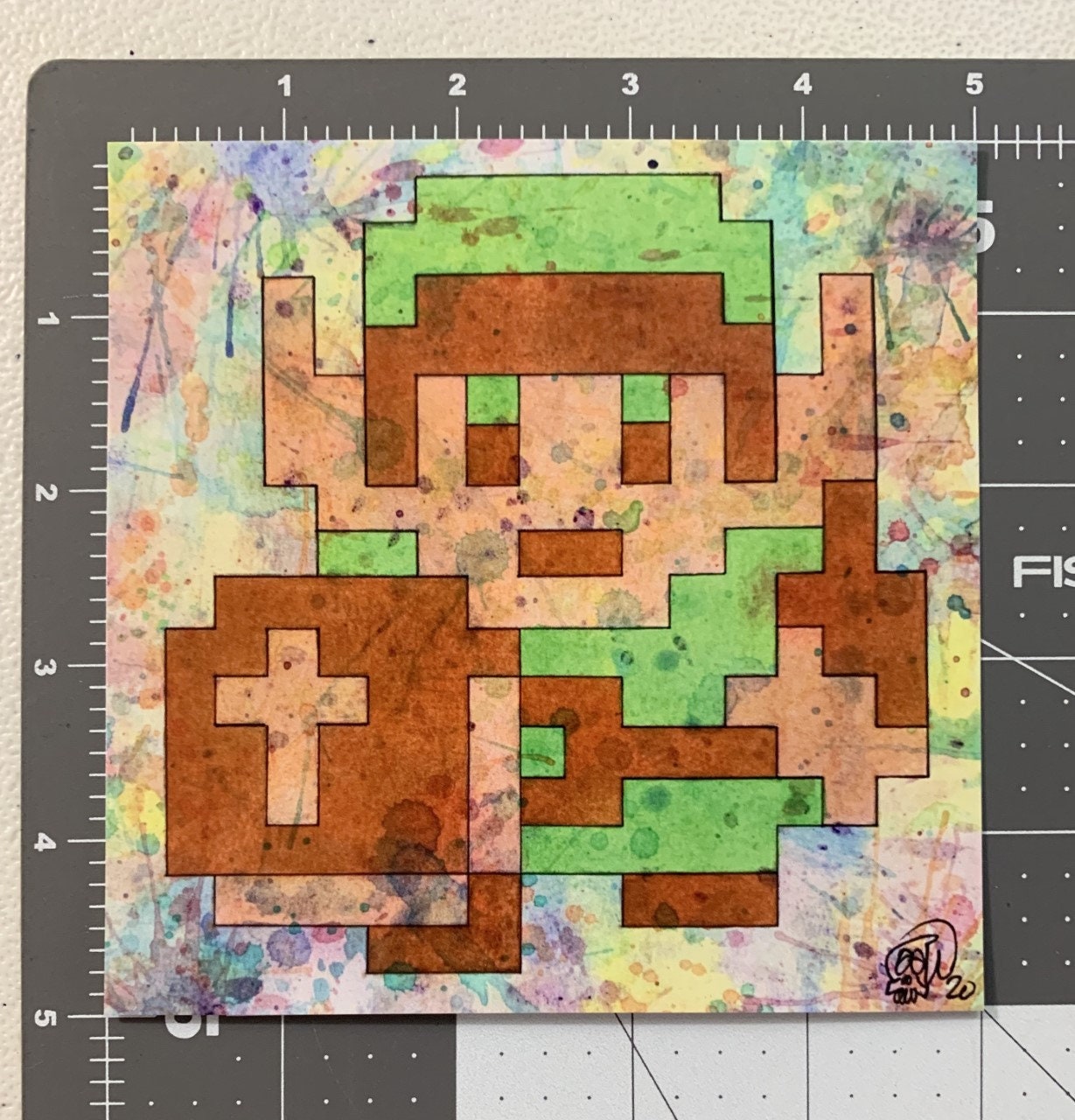 8-Bit Fan Art Set First 12 Open Edition Full Bleed | Etsy