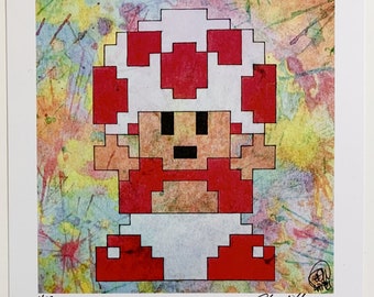 8-bit Duck Hunt Limited Edition Prints 6x6 | Etsy