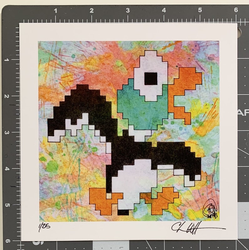 8-bit Duck Hunt Limited Edition Prints - 6"x6" - Etsy